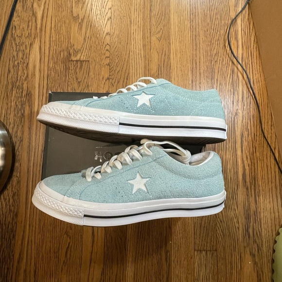 Converse | Shoes | Baby Blue One Star Converse | Poshmark